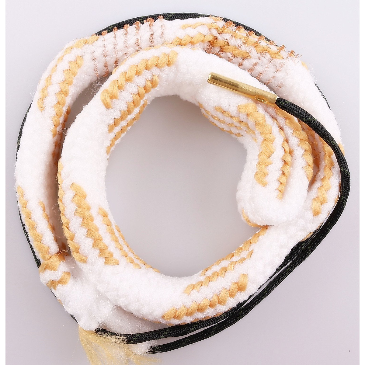 Aimee_JL New Bore Cleaner 16 GA Gauge Gun Barrel Cleaning Rope Rifle/Pistol/Shotgun Brass Brush Cleaning Cord