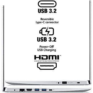 acer 2023 Aspire 5 15.6" FHD IPS Laptop PC AMD 6-Core Ryzen 5 5500U Radeon Vega 7 Graphics 16GB RAM 256GB NVMe SSD USB-C WiFi AX RJ45 BT HDMI2.0 Backlit Keyboard Windows 11 Pro w/RE USB Drive