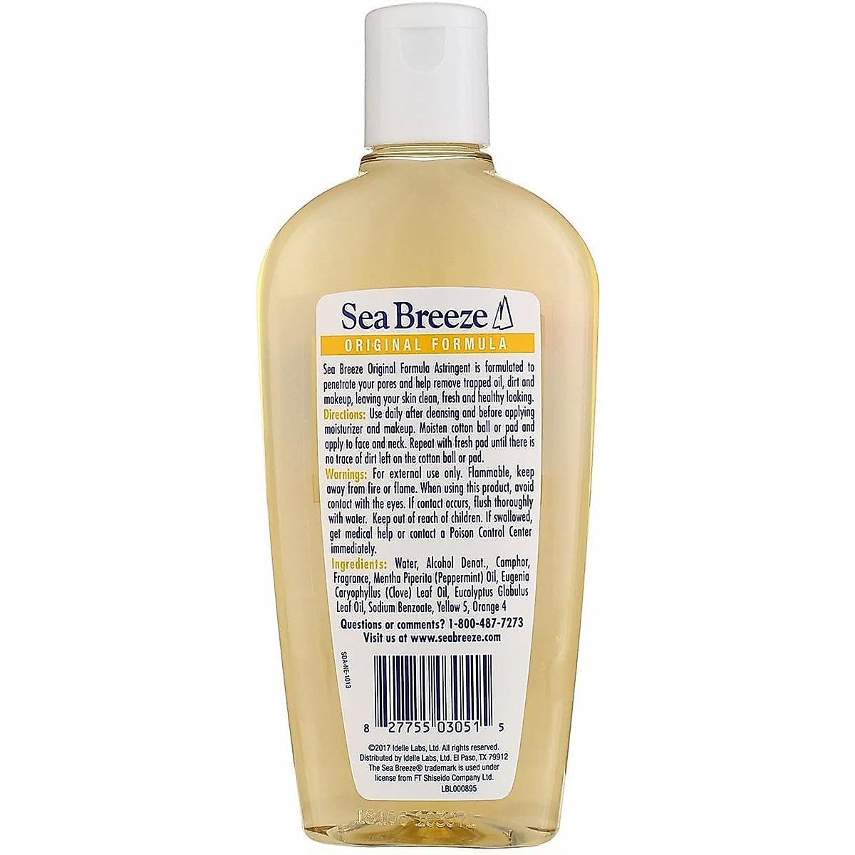 SEA Breeze Astringent Original (Pack of 4)