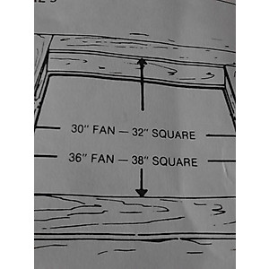 Air Vent Inc. 24" Whole House Fan 54301 Attic & Whole House Fans
