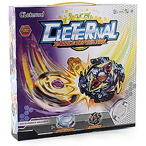 Bey Burst Battle Blade Metal Fusion Evolution Attack Set with and Star Storm Battle Set and Arena Included…