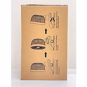 Brigii Desk&Clip Fan, Small Fan 14H Long Battery Life, Battery Level Display, 5 INCH Travel Fan, 4-Speed, Type-C Rechargeable-PF01(White)