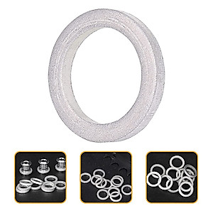 VANZACK 20pcs Wheel Nail Washers Bearing Kit with Washer Mountain Bike Supply Bike Headset Spacer Replacement Tool Bike Installing Kit Reusable Setting Tool Bike Handlebar Stem Spacers