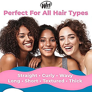 Wet Brush Original Detangling Brush - Natural Marble Jade - All Hair Types - Ultra-Soft IntelliFlex Detangler Bristles Glide Through Tangles with Ease - Pain-Free Comb for Men & Women