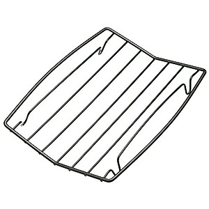 MasterClass KCMCTRAYNS26 26 x 20 cm Non Stick Roasting Rack, V Shaped, Carbon Steel, Silver