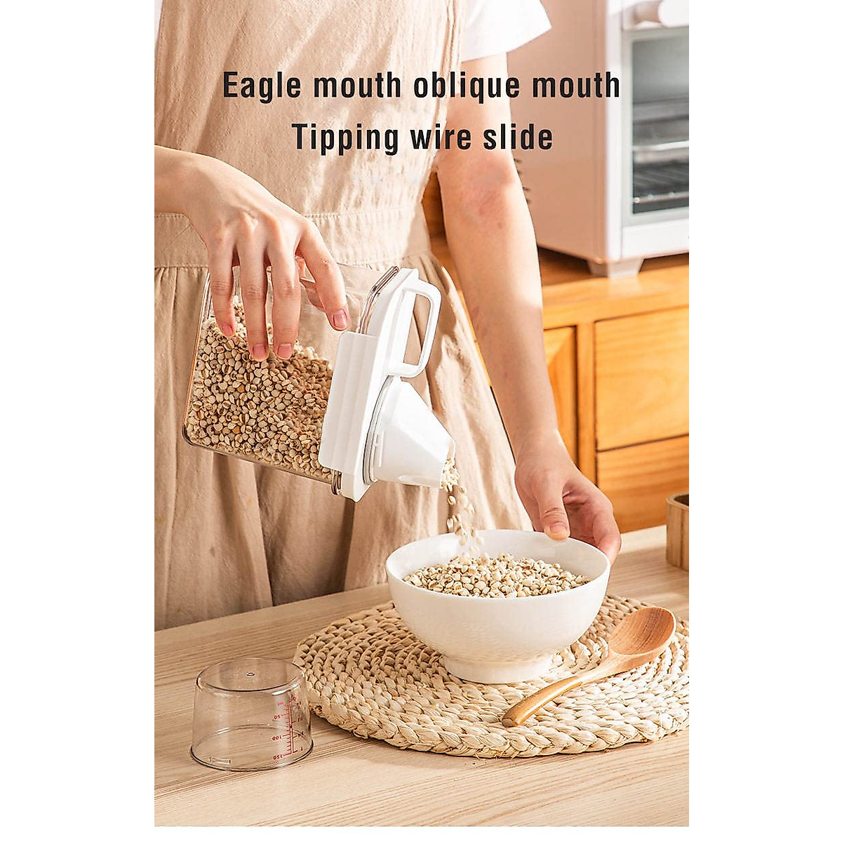 CLEAR AIRTIGHT FOOD STORAGE CONTAINER (SMALL)