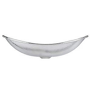Sinkology SB305-19N Hobbes, 19", Nickel Hammered Handcrafted Above Counter Vessel Sink