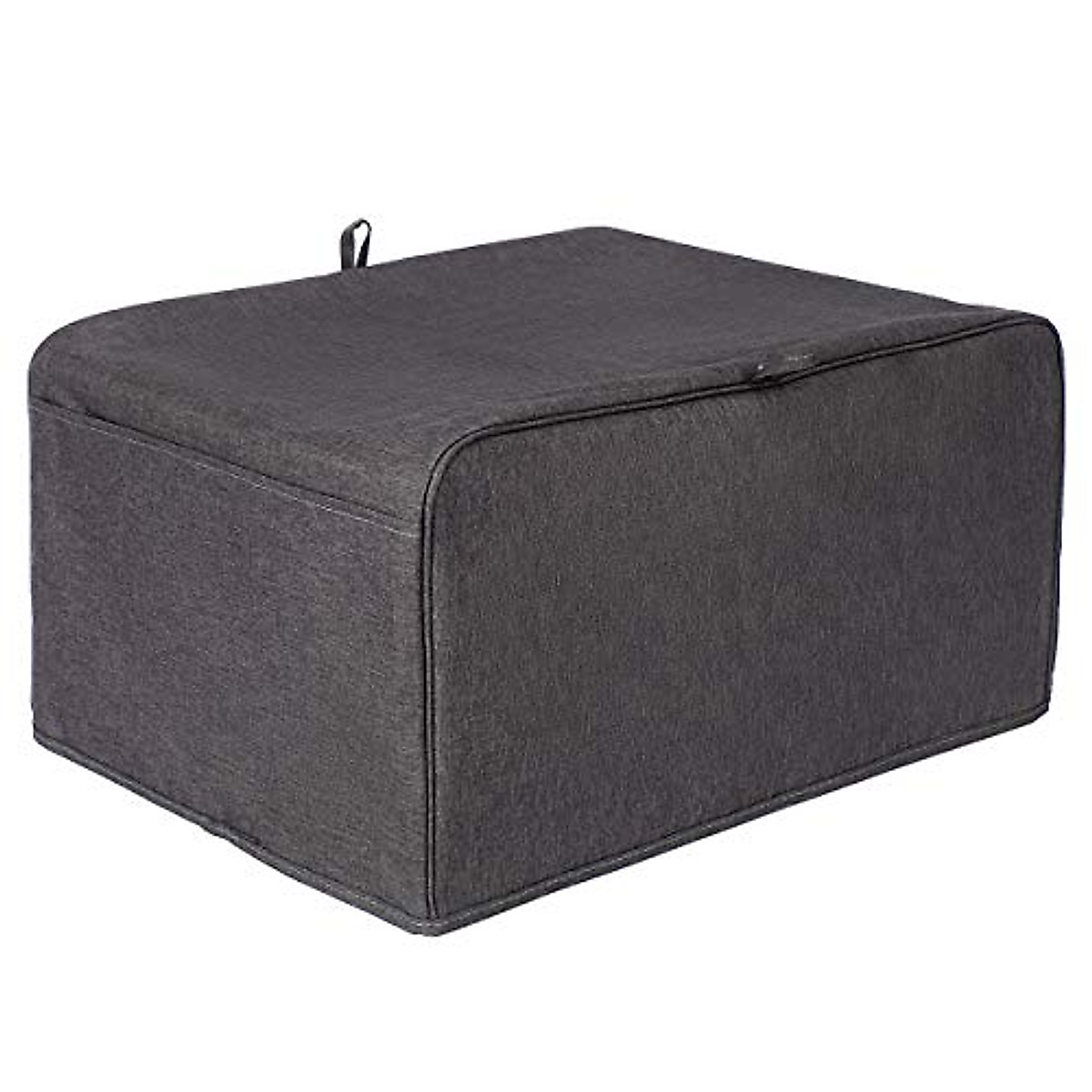 CACTIYE Toaster Oven Dust Cover with Accessory Pockets Compatible with Hamilton Beach 6 Slice of Toaster Oven (GRAY)