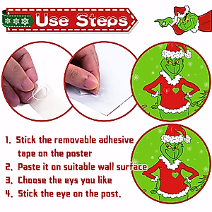 Jauntyhood Pin The Heart On The Christmas Game Christmas Games for Kids Christmas Party Games Christmas Games Party Outdoor/Christmas Games for The Christmas Party Decorations