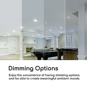 Euri Lighting VB10-3050cec-4, 4-Pack Dimmable LED B10 Filament, 5.5W (50W Equiv) 500lm, 90+ CRI, Cool White (5000K) E12, 120V, Wet Rated, UL,CA Compliant 3YR 15K HR WTY