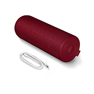 Ultimate Ears Boom 3 Portable Waterproof Bluetooth Speaker - Sunset Red (Renewed)
