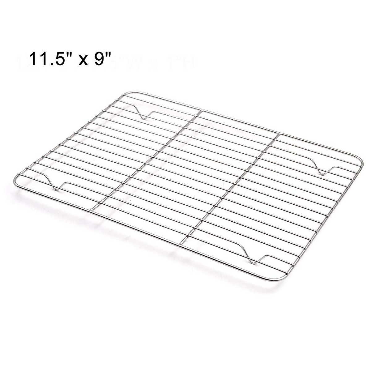 Aspire Cooling Rack 2 Pack - 8.5" x 6.5", Stainless Steel Baking Racks for Cooking Baking Roasting Grilling