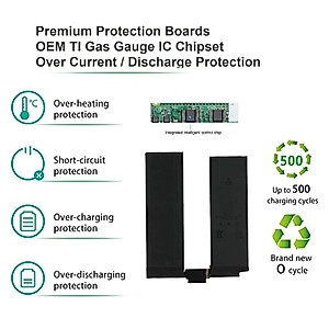 TTIMORE A2369 Battery for iPad Pro 11" 3rd Gen 2021 A2377 A2460 A2459 A2301