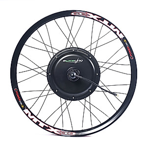 EBIKELING Waterproof Ebike Conversion Kit for Electric Bike 26" Rear Wheel Electric Bicycle Hub Motor Kit with Mountain Bike Rim1500W 1200W 750W 500W Electric Bike Conversion Kit