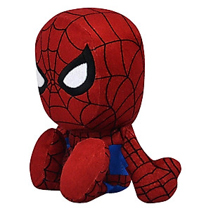 Marvel Spider-Man 8" Kuricha Sitting Plush - Soft Chibi Inspired Toy