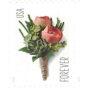 Celebration Boutonniere USPS Forever Stamps Sheet of 20 - New Stamp Issued 2017