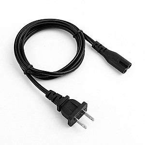 2-Prong Port AC Power Cord/Cable for Sony Playstation 4 PS4 PS2 PS3/PS3 Slim