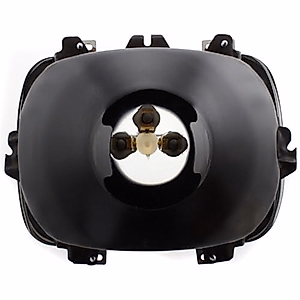 JXWNDPK 2pcs Headlight Driver Passenger Side Clear Lens W/Bulb Headlamp for Blazer 87-00,for C1500/C2500 Suburban 92-99,for C10 78-86 & Suburban 78-86,for C20 78-86 & Suburban 78-86