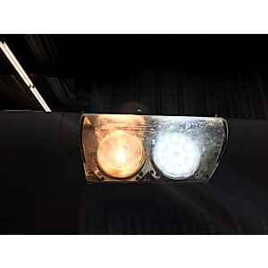 LED PAR36 Aviation Grade Aircraft Landing Light White 2,100 Lumens Spot Narrow Beam (Screw Terminal)