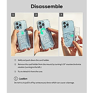 GOOSPERY Z Bumper Designed for Galaxy S22 Ultra Case, Shock Absorbing Dual Layer Structure TPU Edge Clear Back Cover with Detachable Clear Card Holder Stick On Phone Wallet