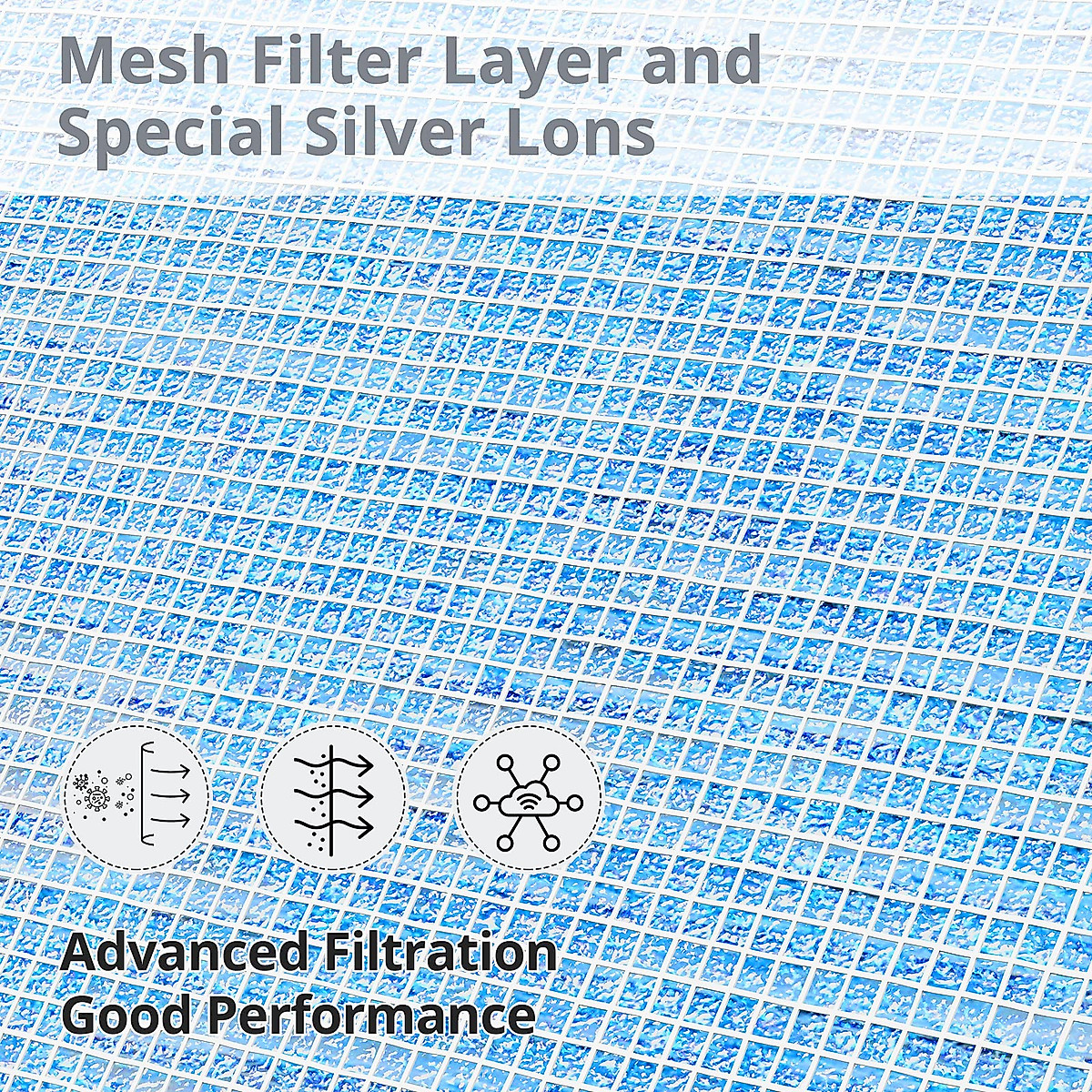 MK04 MG04JH Replacement Filters - Compatible with MK04 MG04JH Air Purifier MK-04 H13 True HEPA Filter, Part No. MK04LX, 2 Pack