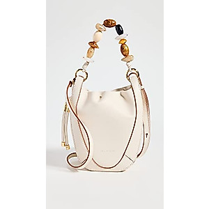 Ulla Johnson Women's Lee Pouch, Cowrie, Off White, One Size