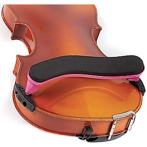 Everest ES4HPI ES Series 4/4 Violin Adjustable Shoulder Rest - Pink