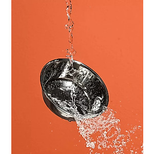 Cat and Dog Food Feeder and Automatic Water Dispenser Pet Bowl (Salmon)