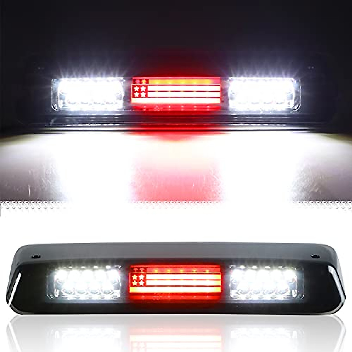 LED Third 3rd Brake Light for 04-08 Ford F150, 07-10 Explorer, 06-08 Lincoln Mark Rear Cargo Lamp High Mount Stop light