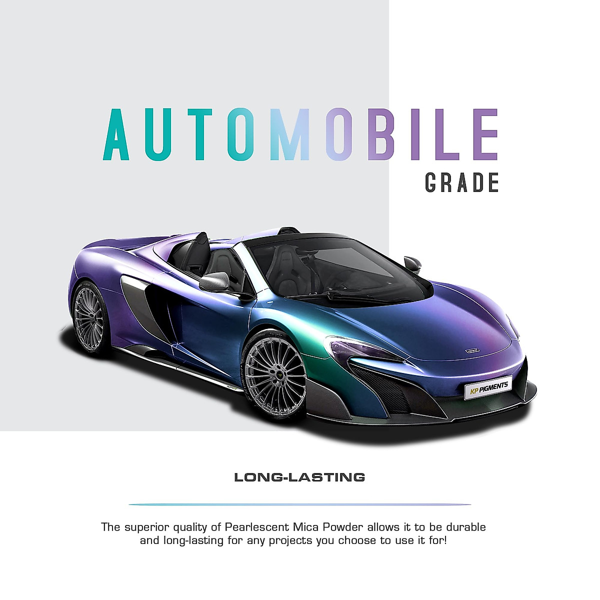 KP Pigments Cosmic Crush ColorShift Pearlescent 100% Pure Fine Mica Powder - Naturally Pigmented Multipurpose DIY Arts and Crafts, Dye, Soap Making, Cosmetics, Epoxy Resin, Paint, and More! 25 Grams