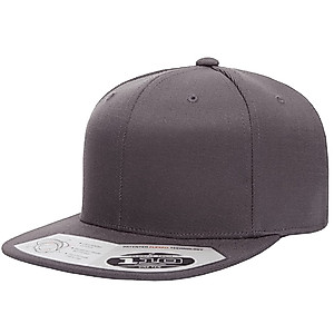 Flexfit Men's 110 Classic Snapback, Dark Grey, XX-Large
