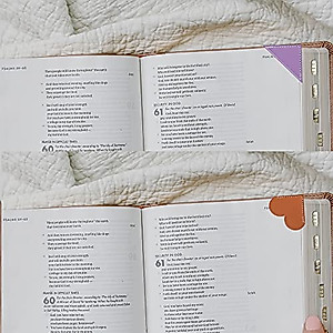 Lunpliran Leather Heart Bookmark Page Corner Book Marks Book Accessories for Reading Lover, Cute Handmade Book Reading Gift for Book Lovers Women and Kids (Heart and Triangle, 16PCS)