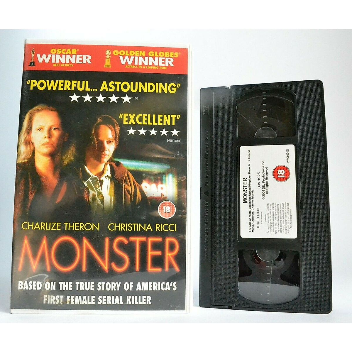 MONSTER-CHARLIZE THERON [VHS Tape]