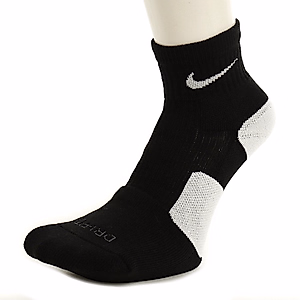 Nike Elite Basketball HQT Black/White/White XL (Men's Shoe 12-15)