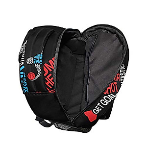 ALAZA Basketball Player Bank Shot Sports Large Backpack Personalized Laptop iPad Tablet Travel School Bag with Multiple Pockets