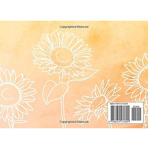 Guest Book for Celebration: Birthday guest book Sunflowers Cover Design Idea Alternative Guest Sign-in Book best geft idea for Wedding Reception Desk