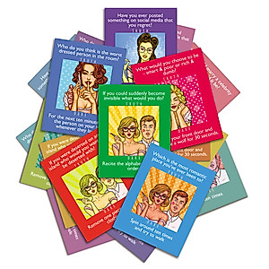 Truth Or Dare: 100 Questions Fun Party Game for Adults or Naughty Gift for Couples with Hilarious Dares and Terrible Truths