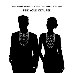 Haevsiwa 925 Sterling Silver Chain for Men Women Rope Chain Lobster Clasp Silver 2.5mm Silver Chain Necklace (22 inches)