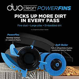 Shark Vertex Ultralight DuoClean PowerFins Lightweight Corded Stick Vacuum with Self Cleaning Brushroll and LED Headlights, Mint (Renewed)