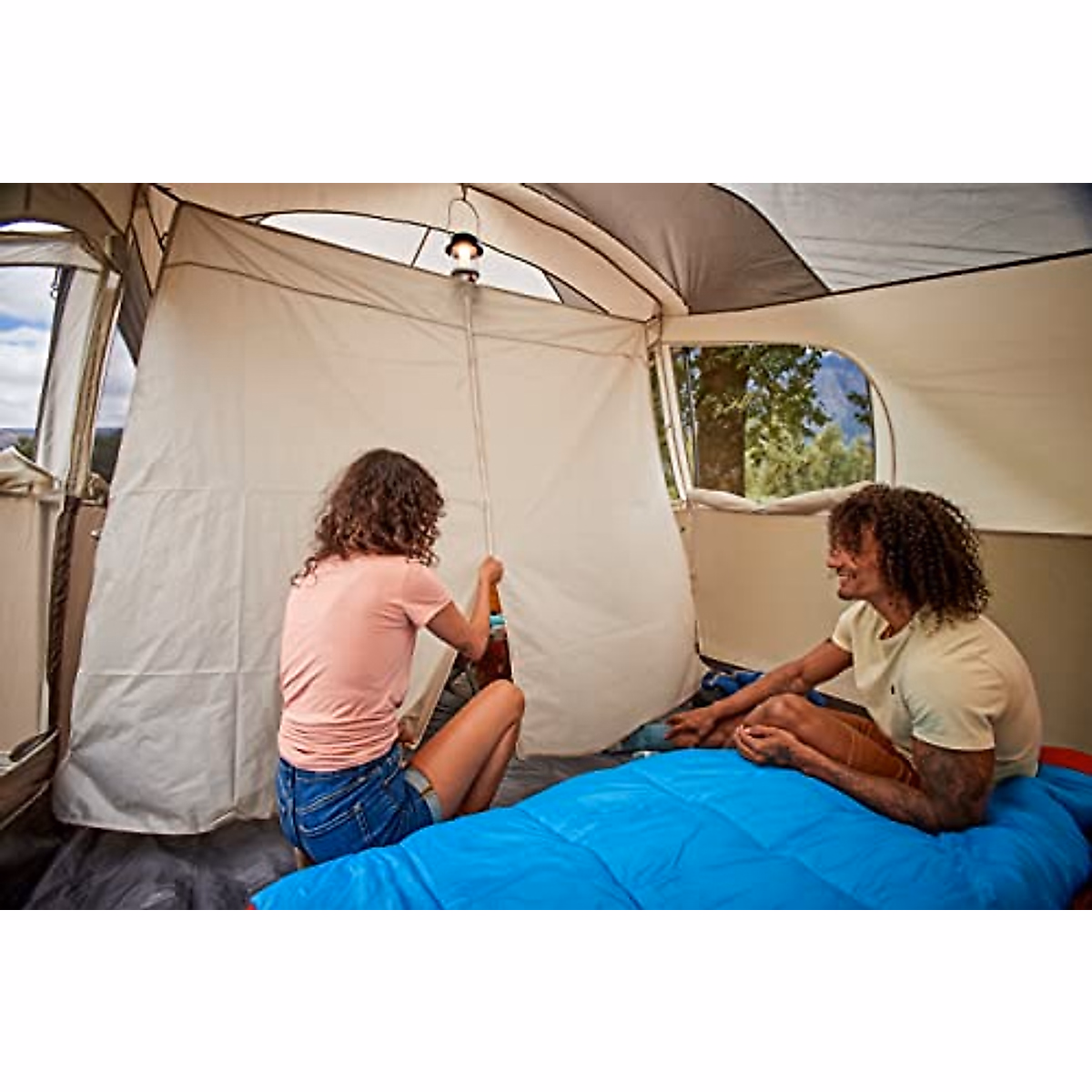 Coleman WeatherMaster 10-Person Outdoor Tent , Brown