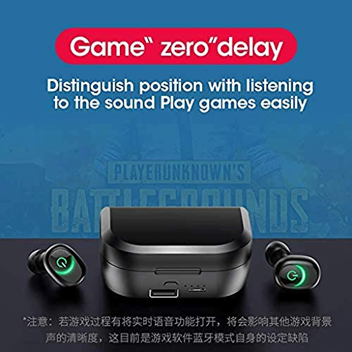 TBIIEXFL Headset Touch Function with Charging Box Stereo Headphones in-Ear Built-in Microphone Headphones Sports Subwoofer