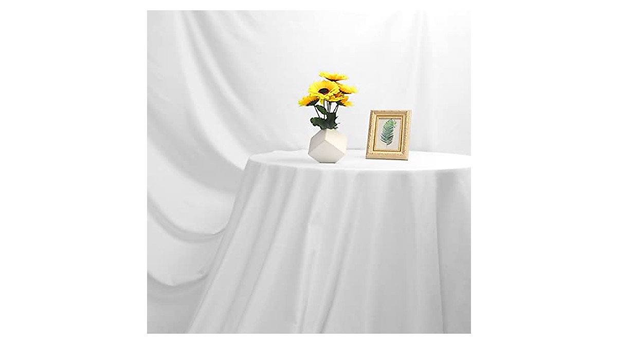 10x7 White Photography Backdrop - Non-Reflective Studio