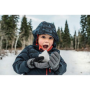 Zelda Matilda 3M 100G Thinsulate - Waterproof Warmest Winter Kids Gloves For Boys and Girls