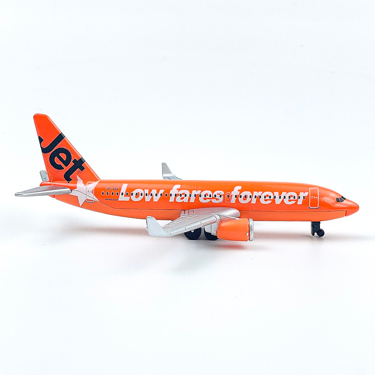 WngAur Jetstar Airplane Model, Die-cast Metal Planes Aircraft Suitable for Collection and Display