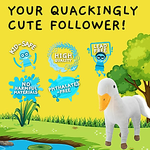 Randimals Plush Toy Stuffed Animal Mix - Horse & Duck Hybrid Stuffed Animals for Girls & Boys - Huggable & Soft Animal Characters Cute Plushies - Unique Toys for Discovery & Adventure