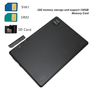 MAVIS LAVEN 8 Inch HD Tablet, Low Blue Light Technology, Support 128GB Memory Card, Tablet PC 100-240V for Gaming, Reading for Android 10 (US Plug)