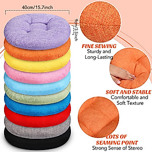 Wesiti 20 Pcs 15.75 Inch Round Floor Cushions Circle Seat Pillows Seating Flexible Seating for Classroom Furniture Seating Pillow for Kids, Adults, Home, Daycare, Preschool, Yoga and Meditation