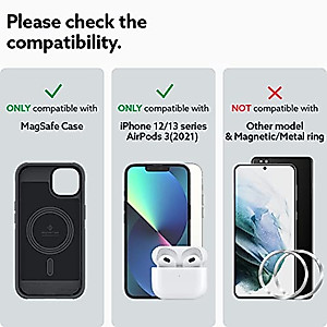 Caseology Nano Pop Stand for Magsafe Charger (Charger & Cable NOT Included) for iPhone 14,13,12 Pro Max, Pro, 14 Plus, 14, 13, 12, Mini - Black Sesame