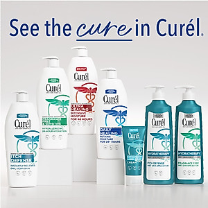 Curel Itch Defense Calming Body Lotion, Moisturizer for Dry, Itchy Skin, Body and Hand Lotion, with Advanced Ceramide Complex, Pro-Vitamin B5, Shea Butter, 20 Oz