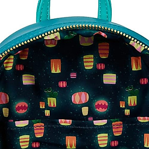 Loungefly Disney Tangled Princess Castle Womens Double Strap Shoulder Bag Purse